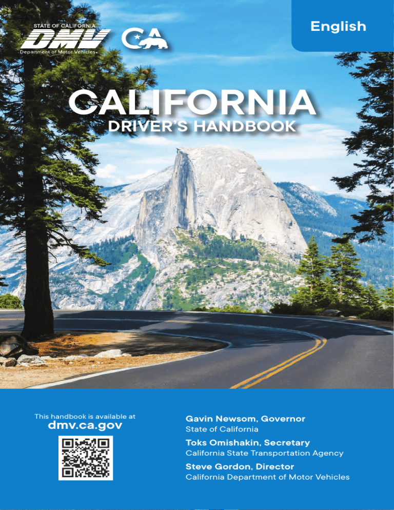 California Driver's Handbook: Laws & Safe Driving
