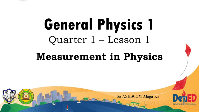 Measurement in Physics: High School Lesson