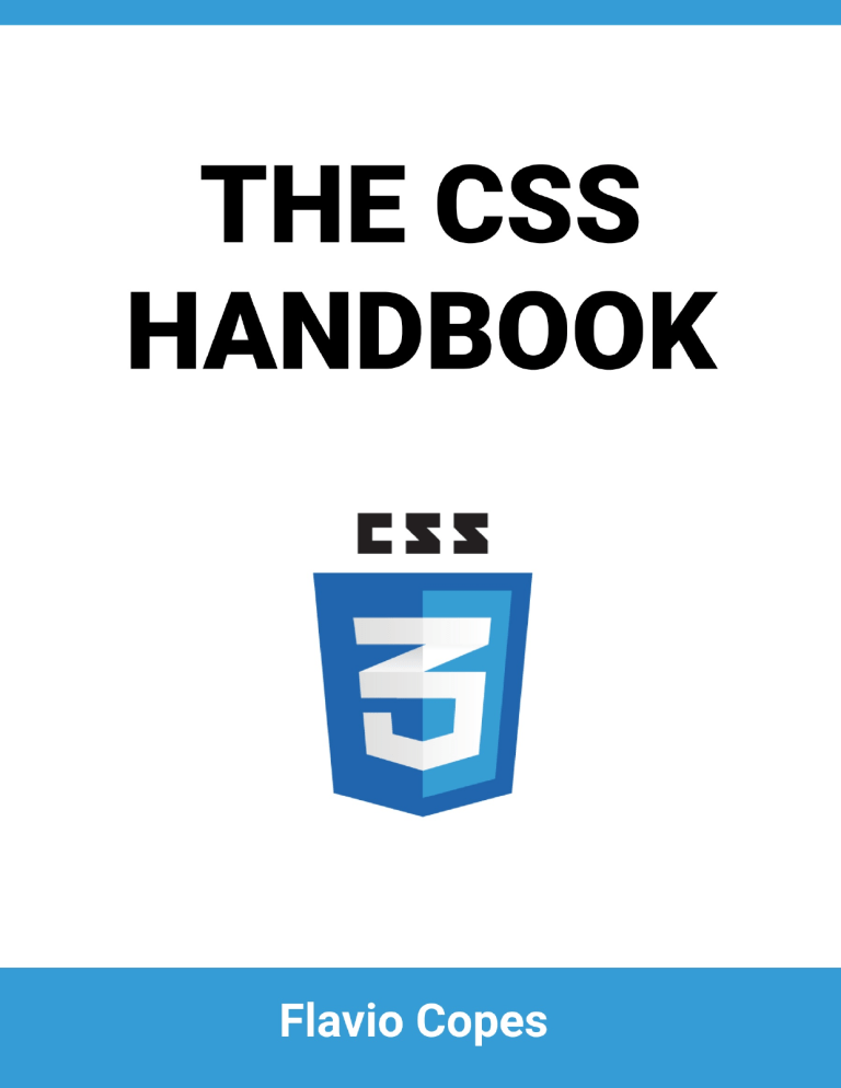 CSS Handbook: Learn CSS Basics to Advanced Techniques