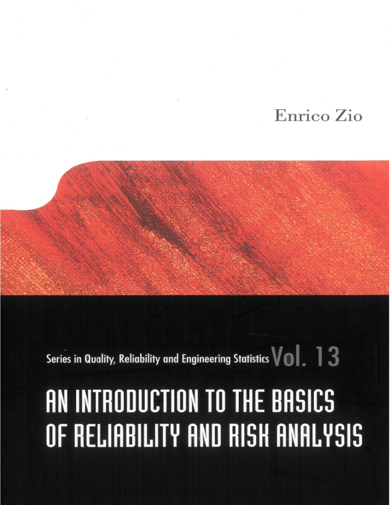 Reliability and Risk Analysis Basics: Textbook