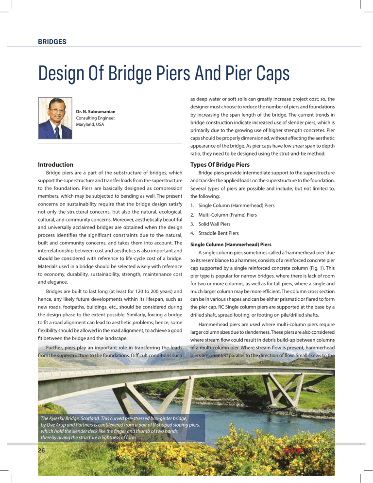 NS 2020 Design Of Bridge Piers And Pier