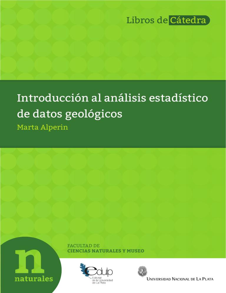 Introducción al análisis estadístico de datos geologicos