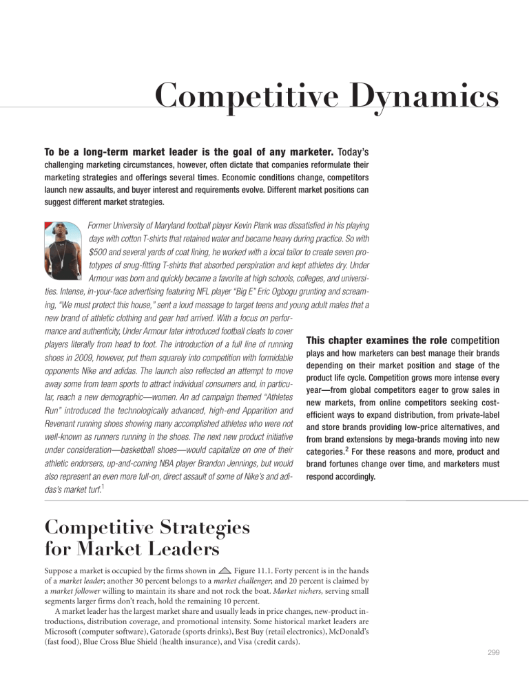 Competitive Dynamics: Marketing Strategies for Market Leaders