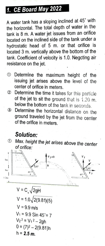 CE Board Exam Problems: Fluid & Soil Mechanics Solutions