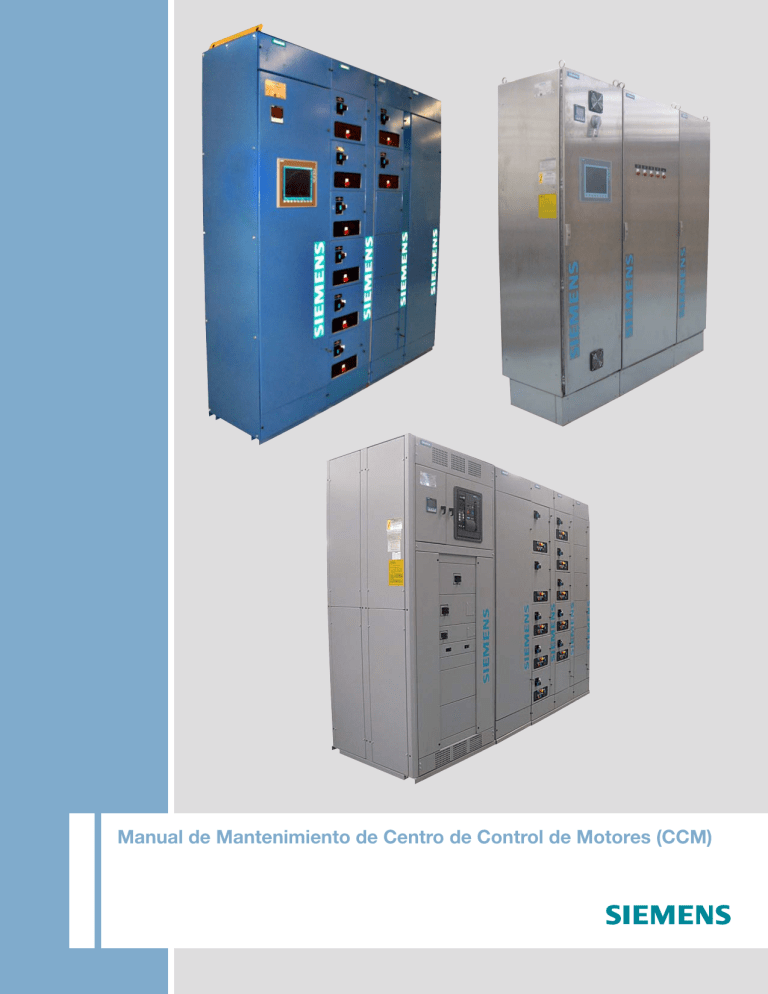 Manual de Mantenimiento de Centro de Control de Motores (CCM)
