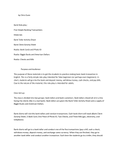 Role-Play Assessment Rubric