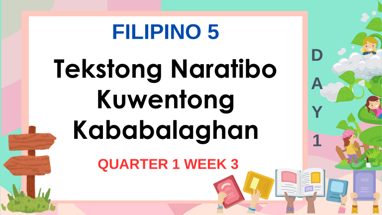Filipino 5: Narrative Texts & Supernatural Tales