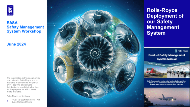 Rolls-Royce Safety Management System Deployment