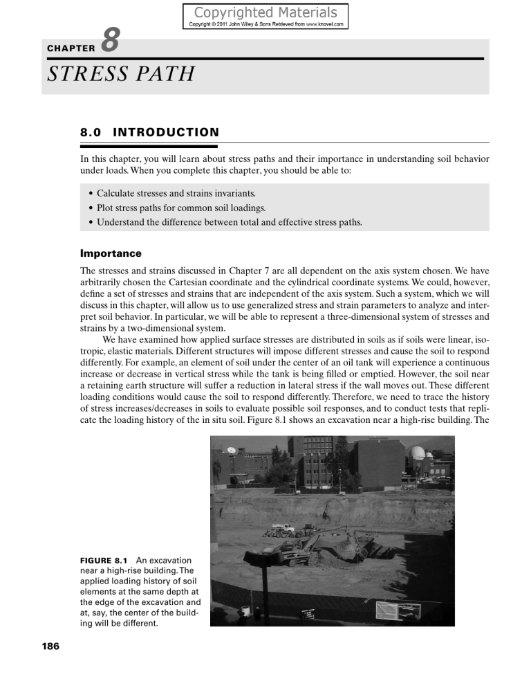 Stress Paths in Soil Mechanics: Chapter 8