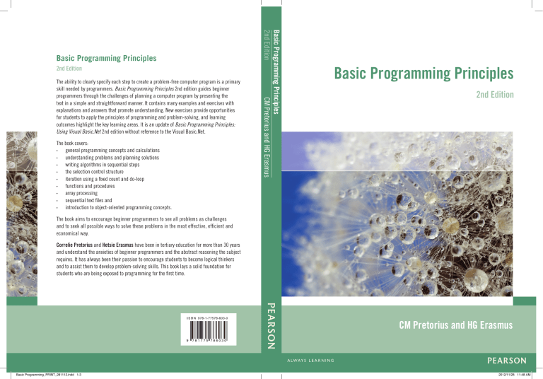 Basic Programming Principles (1)