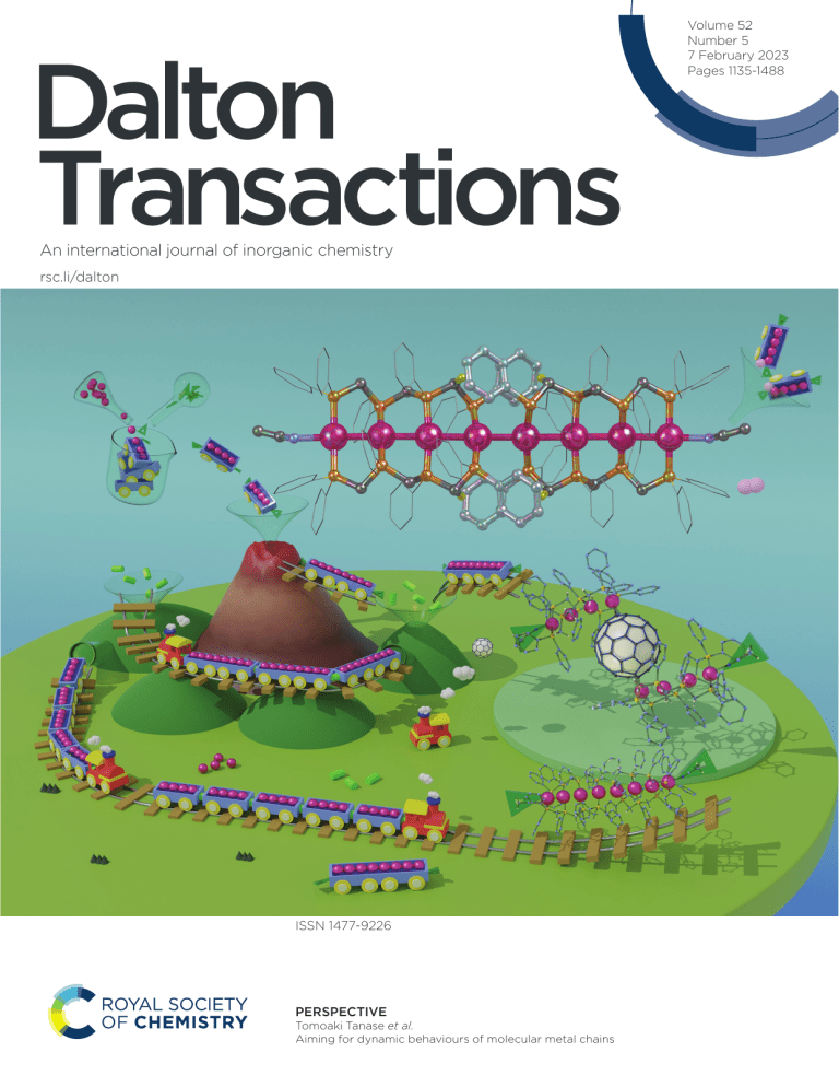 Dynamic Molecular Metal Chains: A Dalton Transactions Perspective