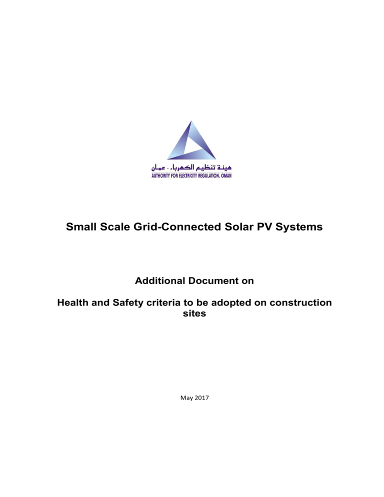 Solar PV System Construction Safety Guidelines