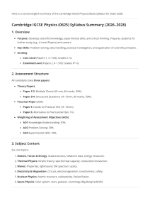 Cambridge IGCSE English 0500 Syllabus Command Words