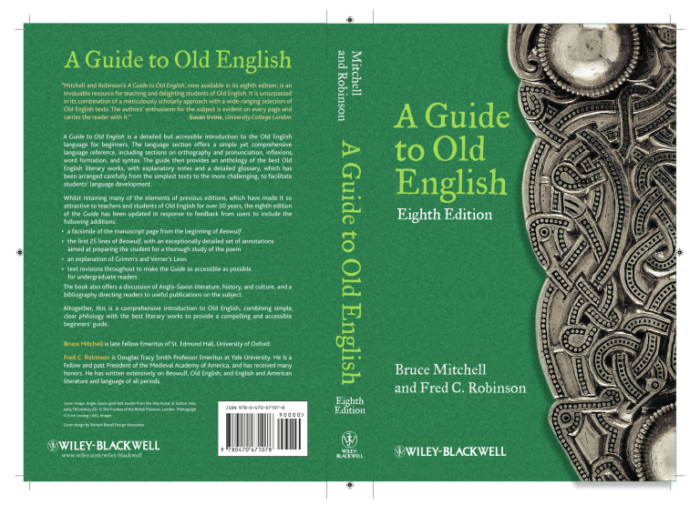 A Guide to Old English: Textbook for Beginners