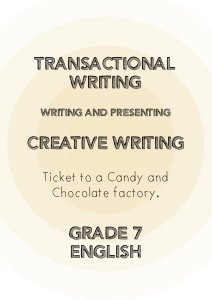 Charlie and the Chocolate Factory Chapter Summaries