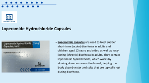 Gastro-Stop (Loperamide) Product Information: Dosage & Side Effects