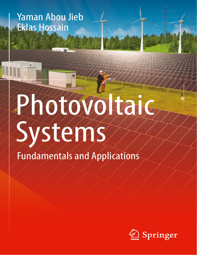 Photovoltaic Systems: Fundamentals and Applications