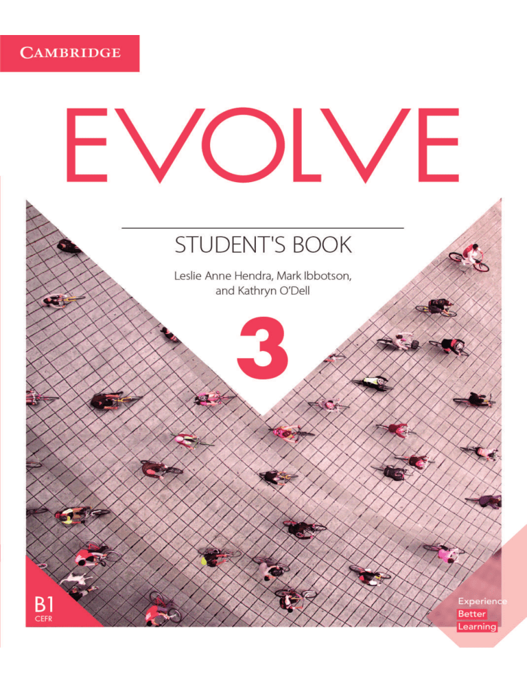 Evolve Level 3 Student's Book: English Language Learning