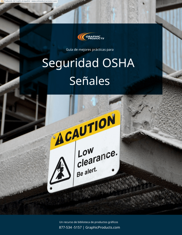 Guía de Señales de Seguridad OSHA: Cumplimiento y Mejores Prácticas