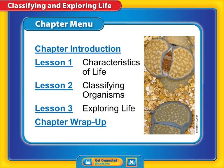 Characteristics of Life & Organism Classification | Biology Lesson