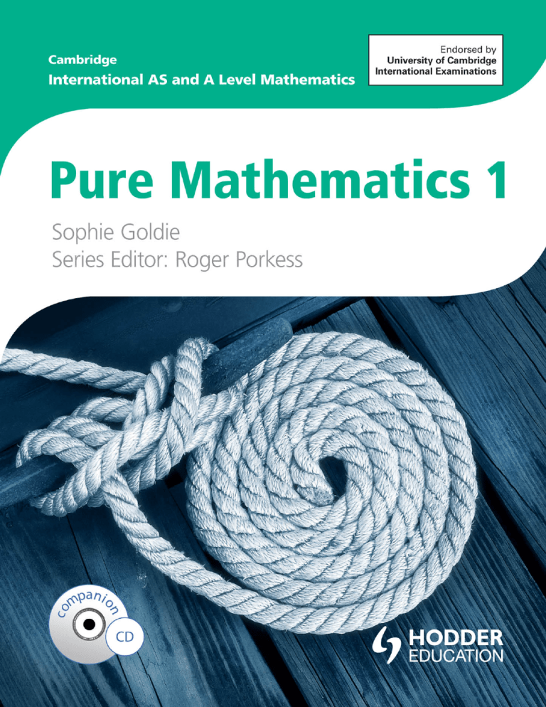 Pure Mathematics 1