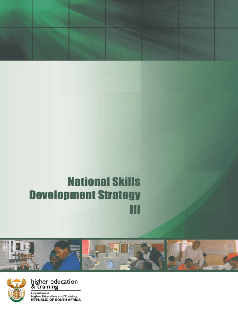 National Skills Development Strategy III - South Africa