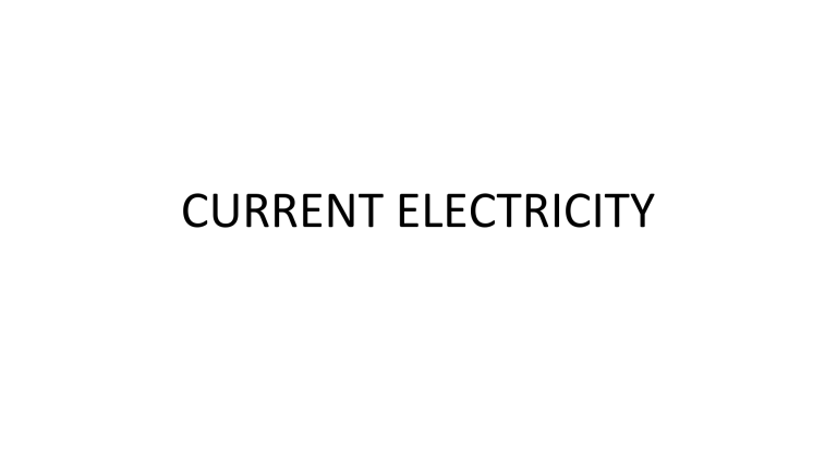 Current Electricity: Circuits, Resistance, and Safety