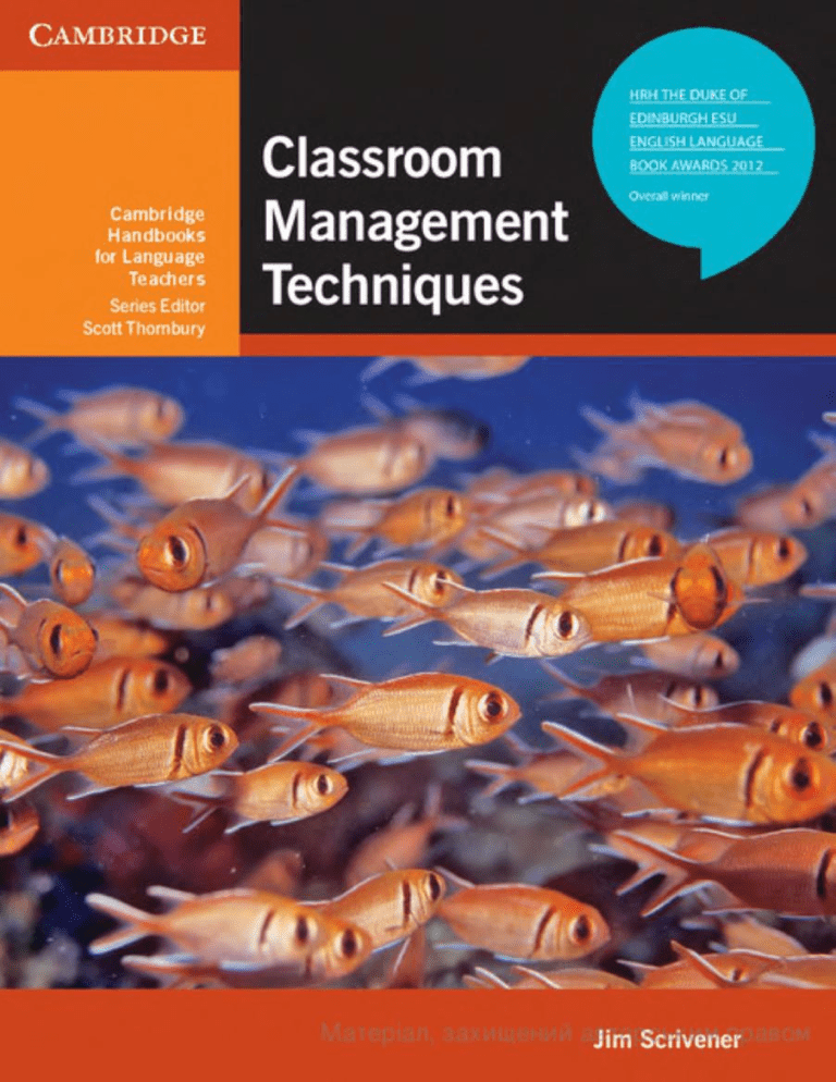 Classroom Management Techniques for Language Teachers