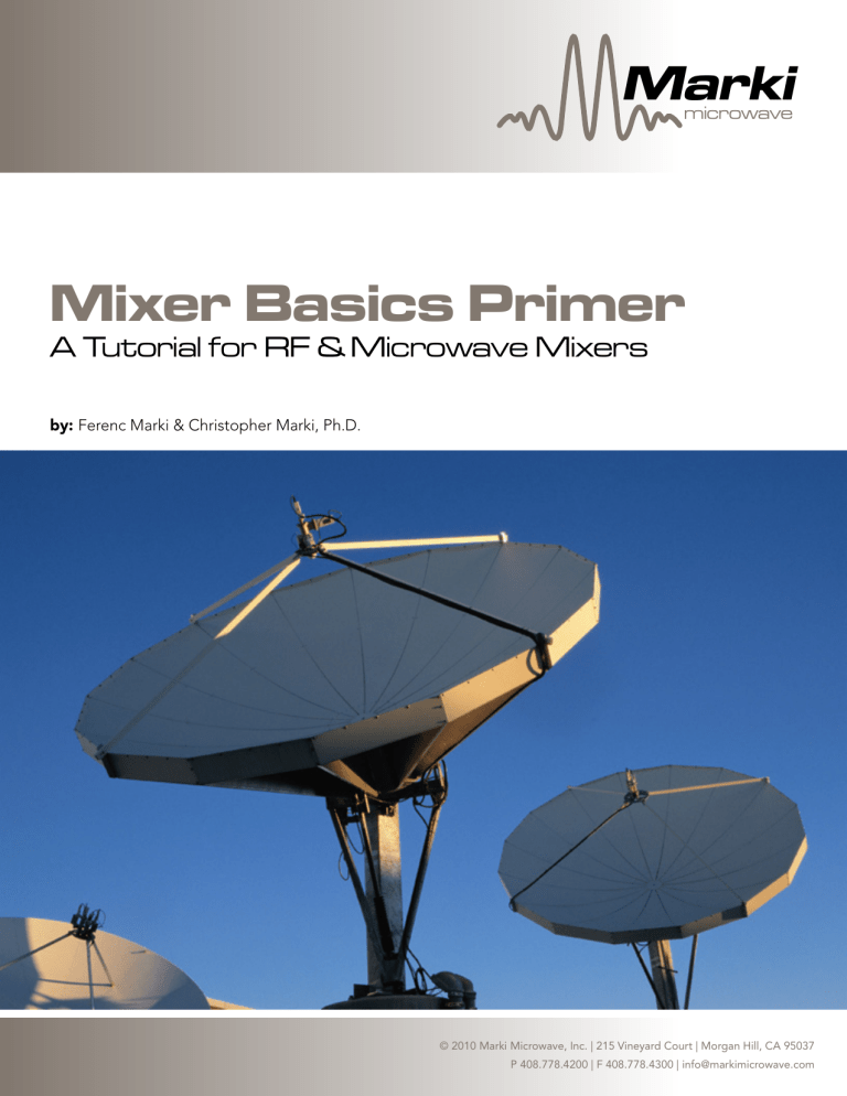 RF & Microwave Mixer Basics Primer