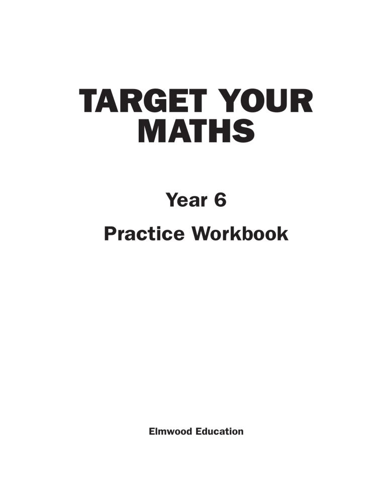 Target your Maths Year 6 Practice Workbook