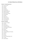 CSI MasterFormat 1995 Edition: Construction Specifications & Divisions