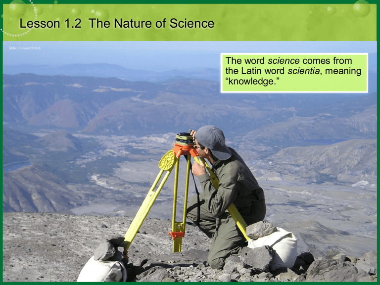 Nature of Science: Scientific Method, Hypotheses & Variables Lesson