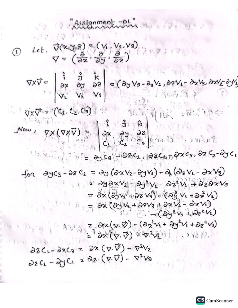 Vector Calculus: Curl of Curl Derivation