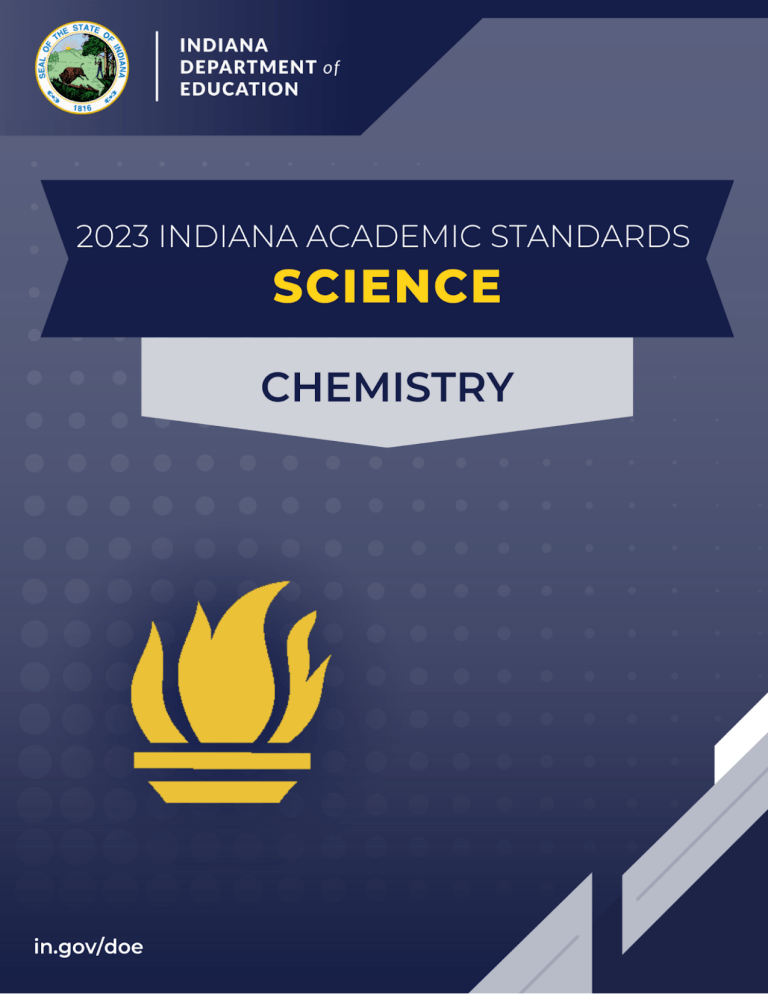 2023 Indiana Chemistry Academic Standards