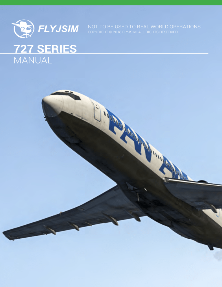 FlyJSim 727 Series V3 Manual | X-Plane 11 Add-on