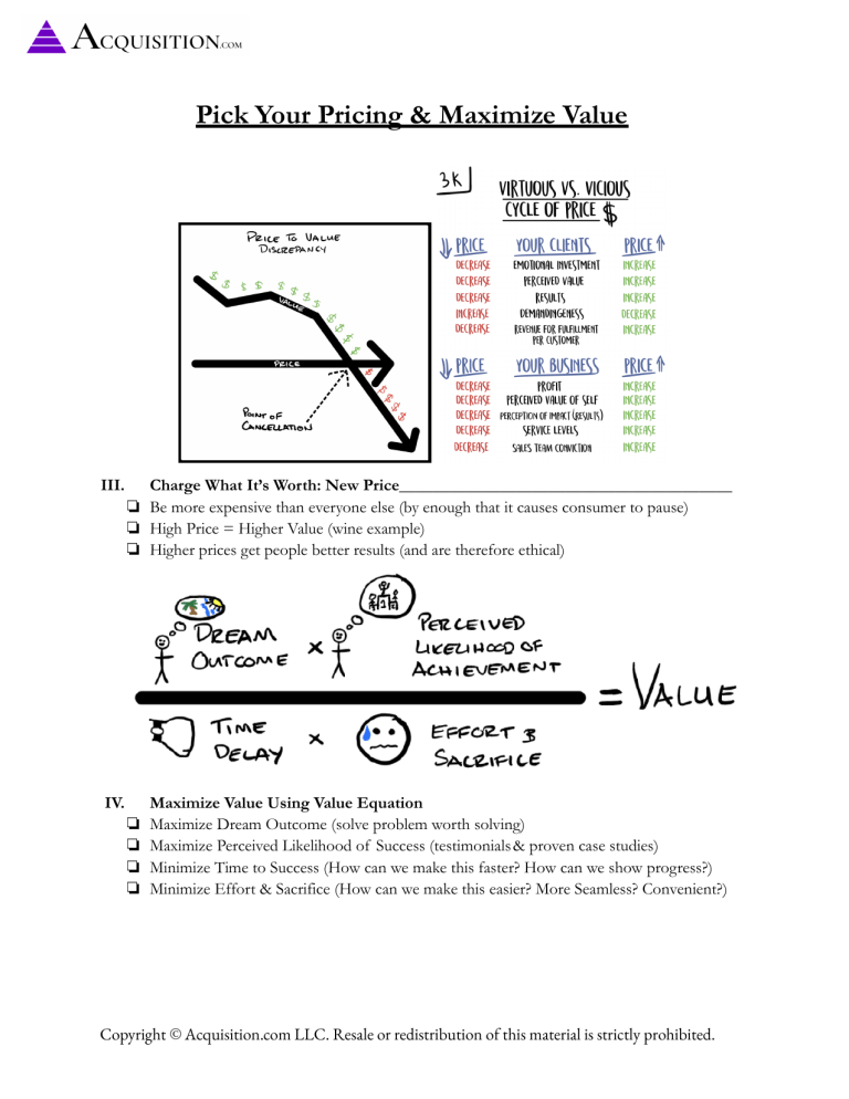Pick Your Pricing & Maximize Value: Business Strategy Guide