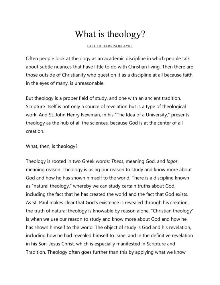 What is Theology? Definition, Importance, Faith & Reason Explained