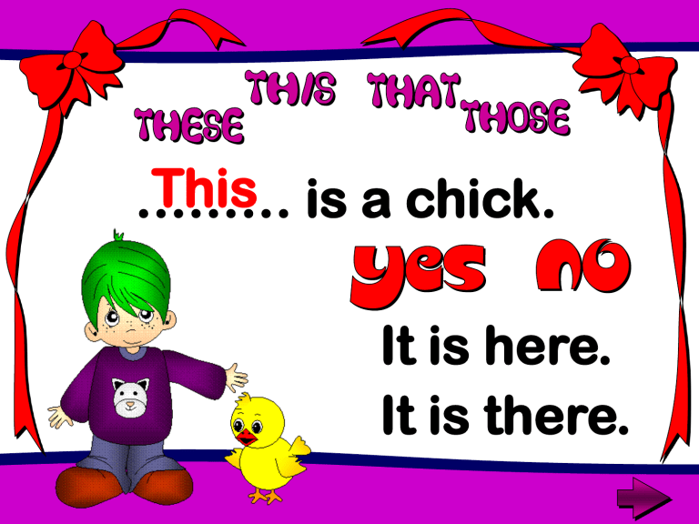 This, That, These, Those: Animal Examples for Kids