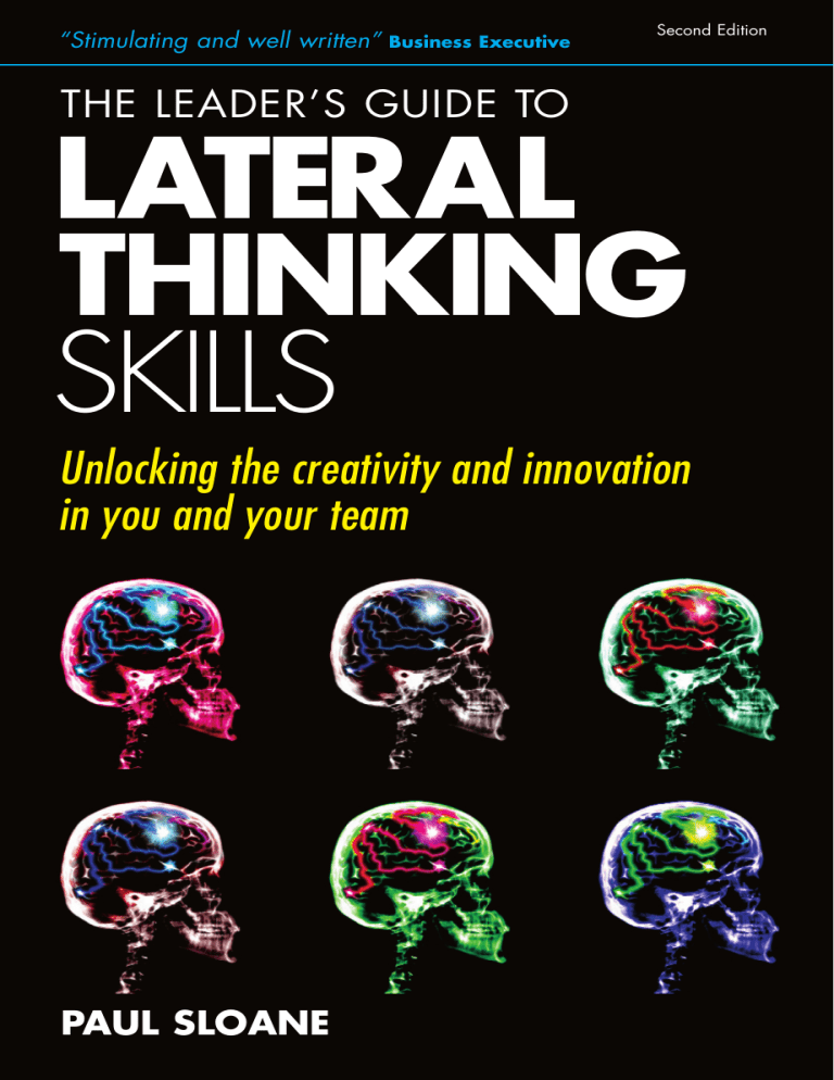 Lateral Thinking Skills: A Leader's Guide to Innovation