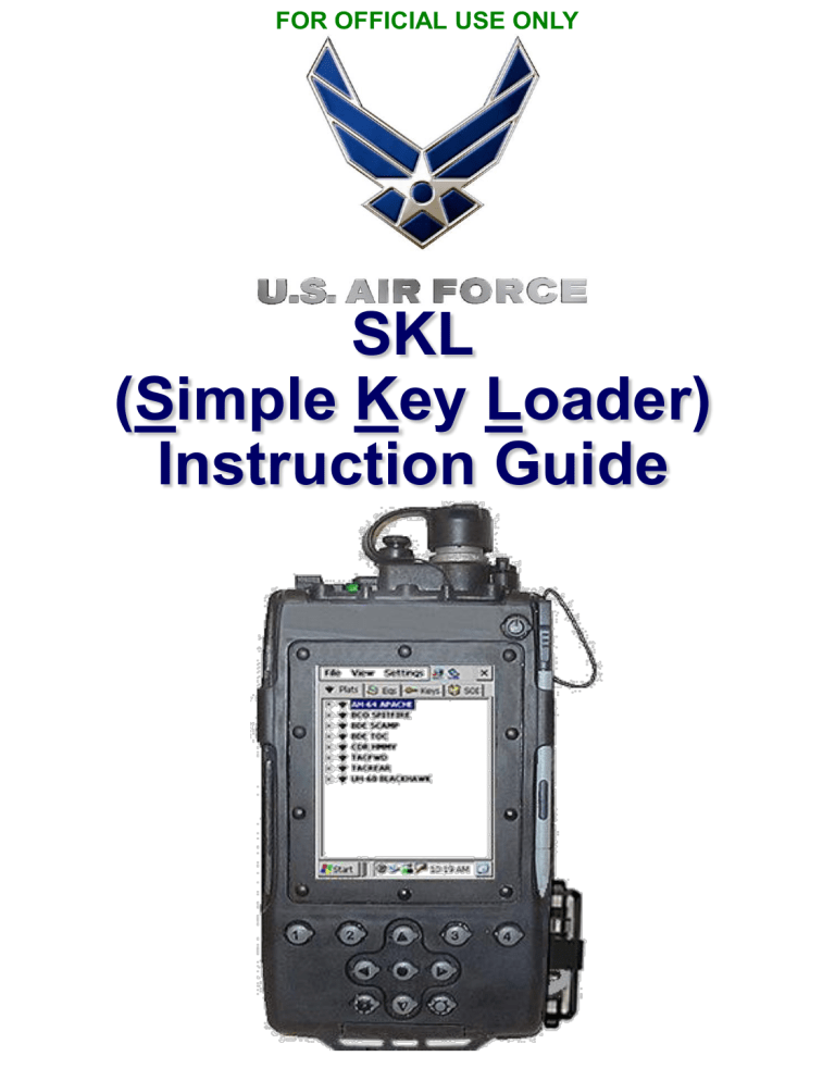 SKL (Simple Key Loader) Instruction Guide