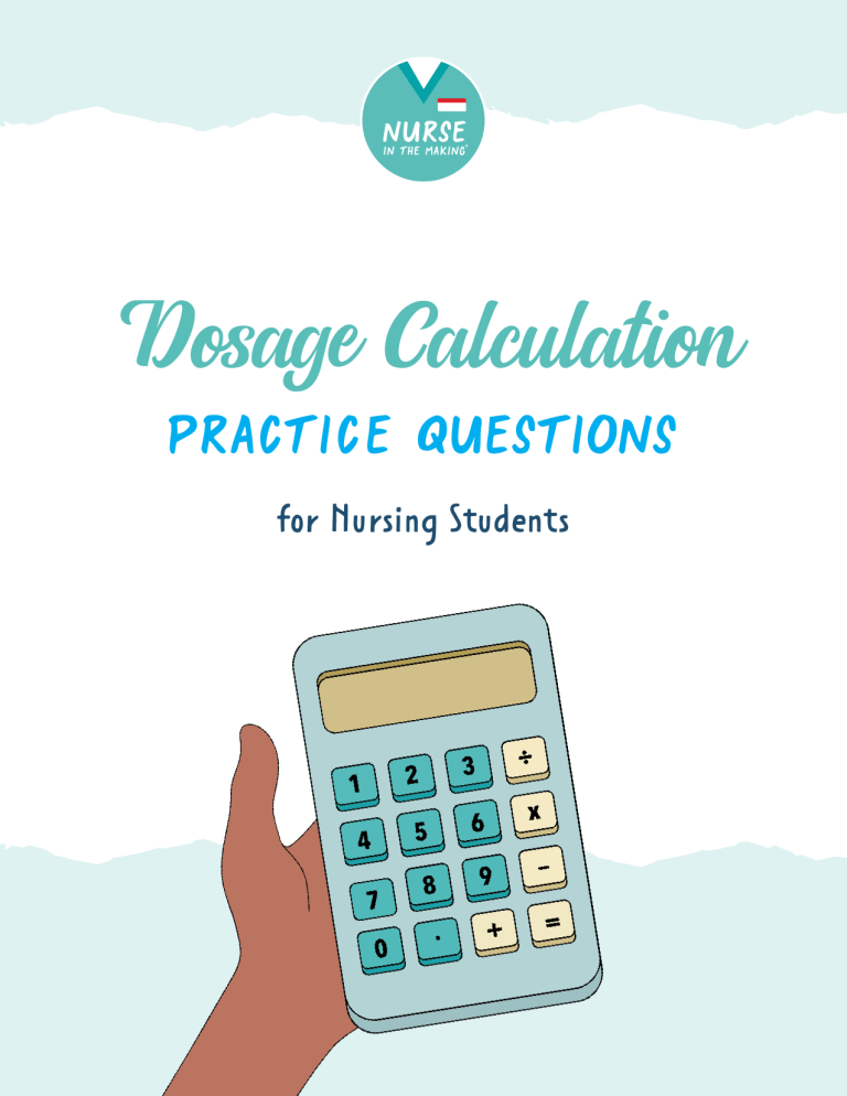 Dosage Calculation Practice Questions for Nursing Students