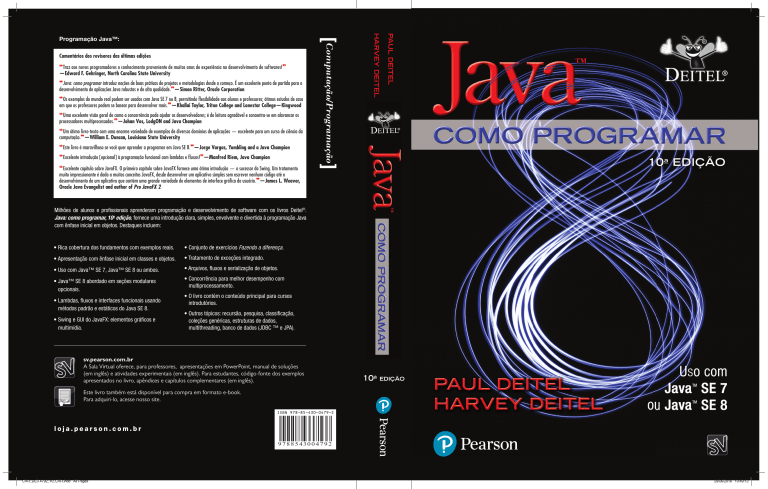 Java - Como Programar [10ª Ed][Deitel & Deitel][2016]