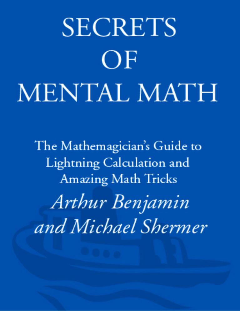 Secrets of Mental Math: Lightning Calculation & Amazing Tricks
