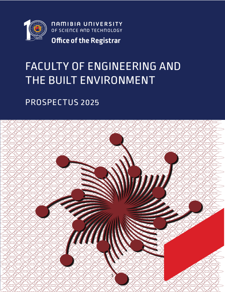 NUST Engineering & Built Environment Prospectus 2025