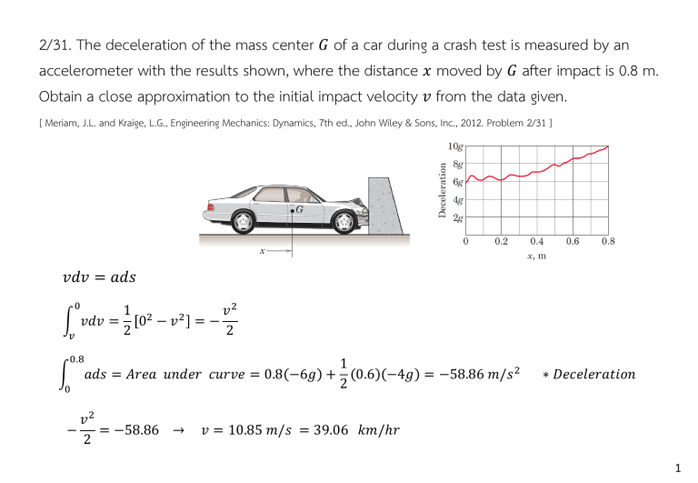 Engineering Mechanics Dynamics: Solved Problems & Solutions