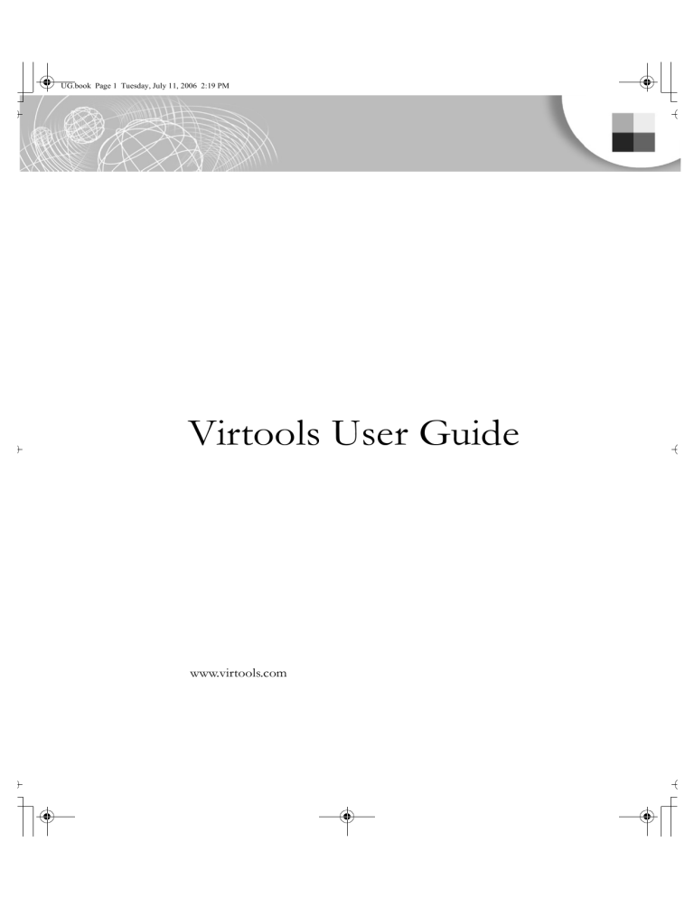 Virtools User Guide: 3D Interactive Content Software Development