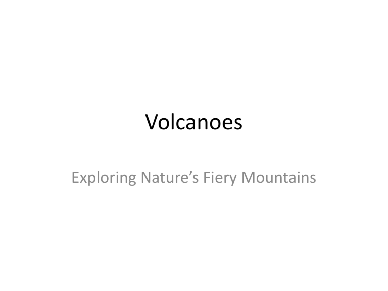 Volcanoes: Exploring Nature's Fiery Mountains & Eruptions Guide