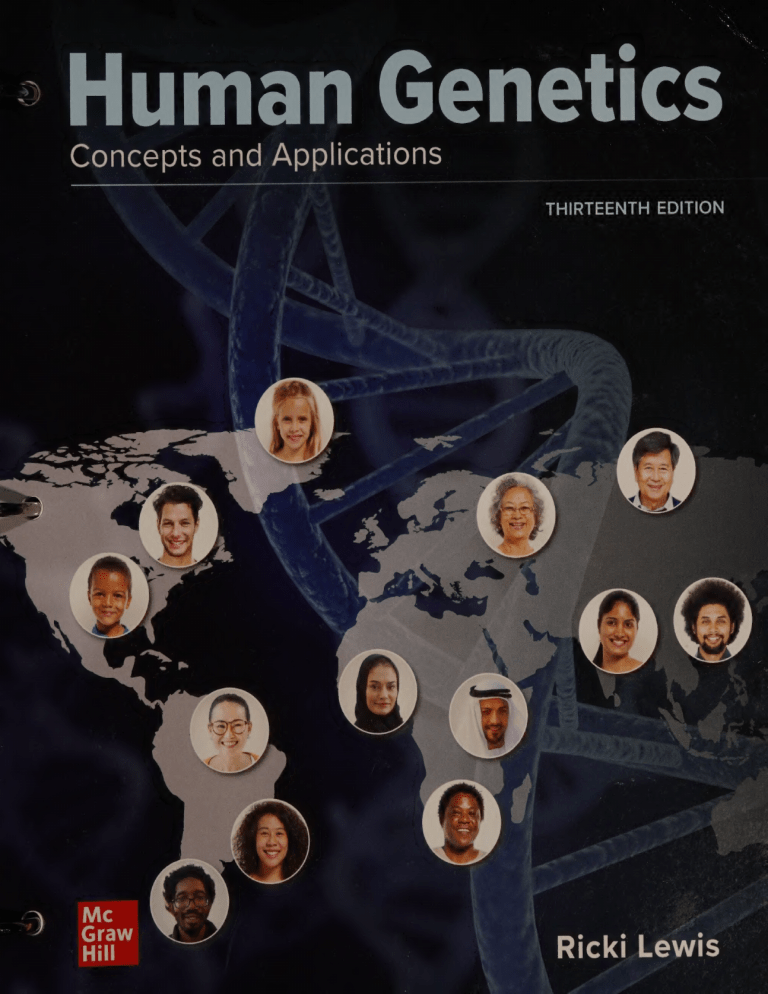 Human Genetics: Concepts & Applications - Thirteenth Edition Textbook
