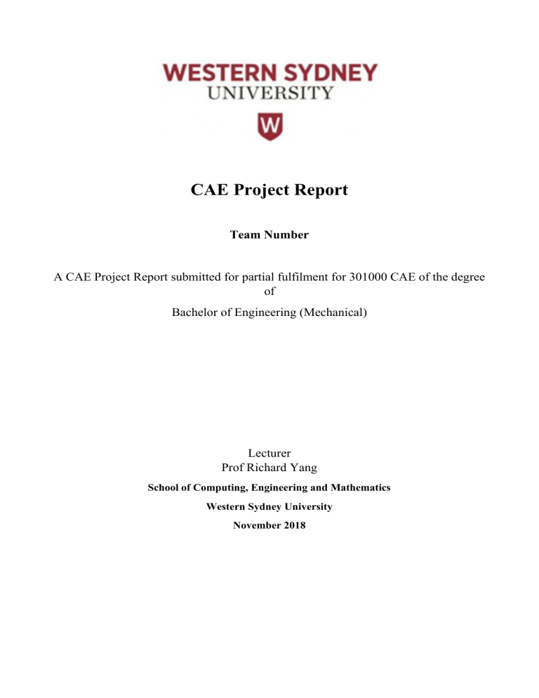 CAE Project Report: Suspension System FEA & Optimization in Ansys