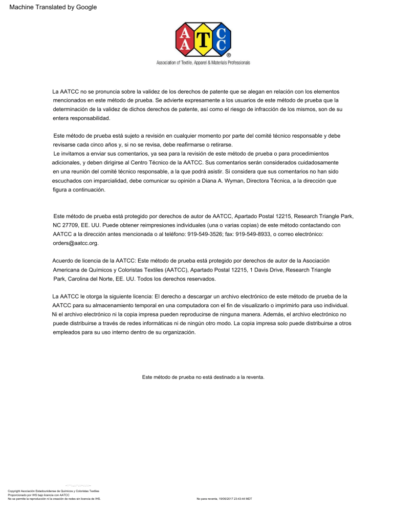 01 NORMA AATCC 134-2016